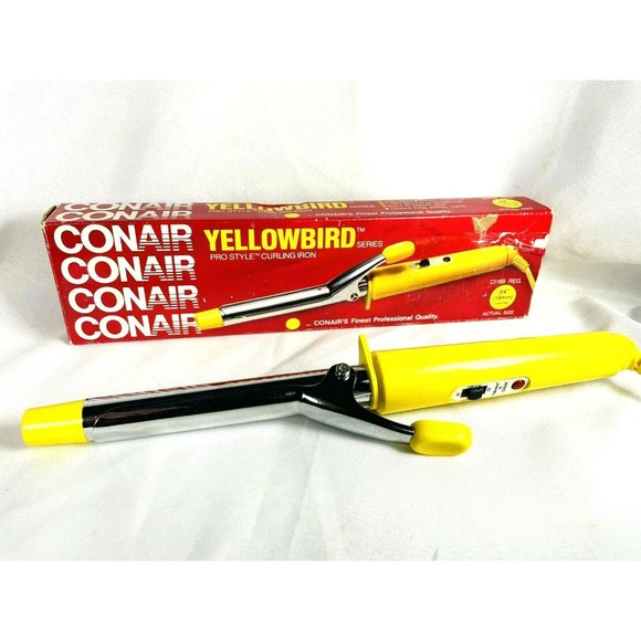Conair | Hair | Curling Iron Conair Pro Style 34 Yellowbird Series ...